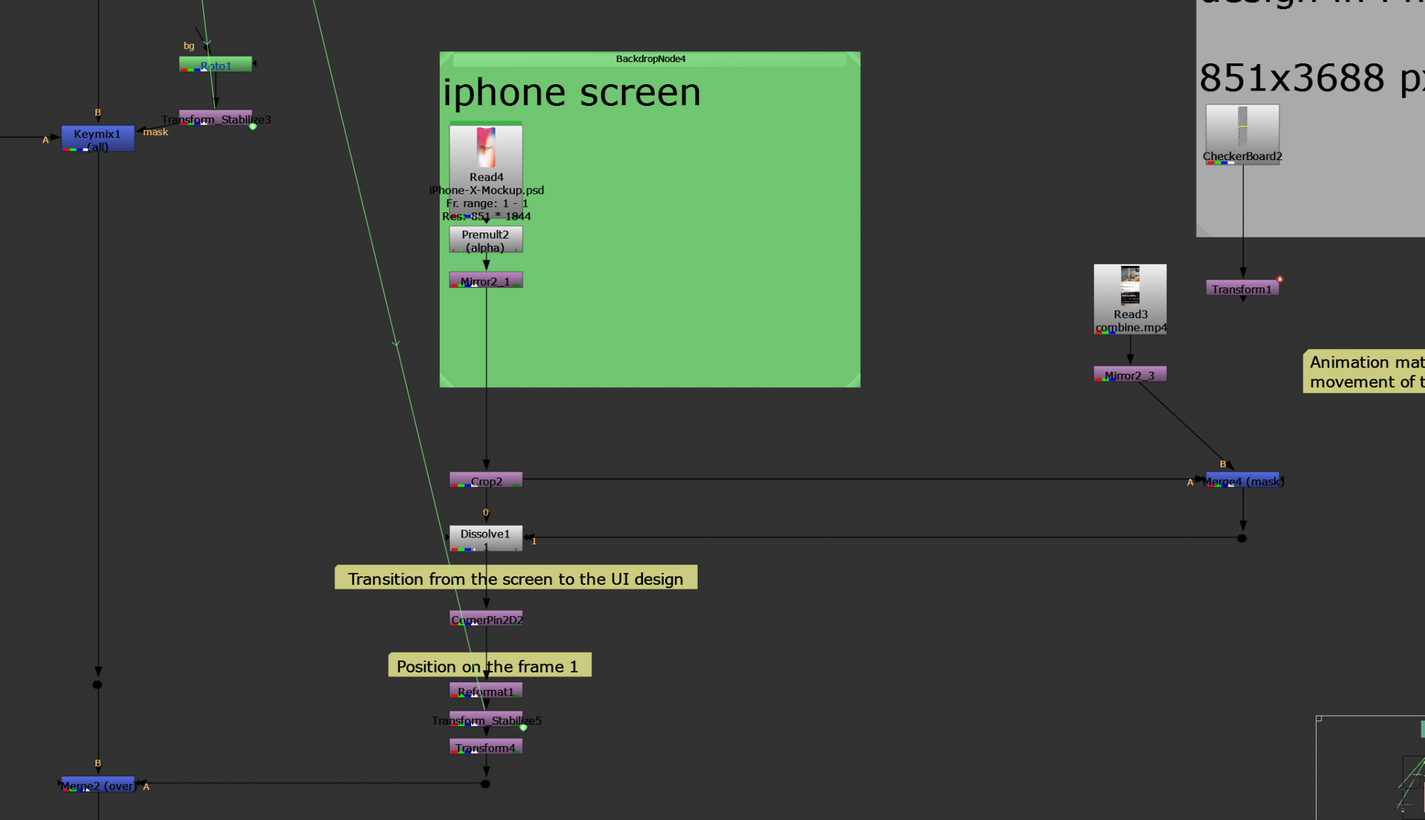 【Nuke】iPhone_homework